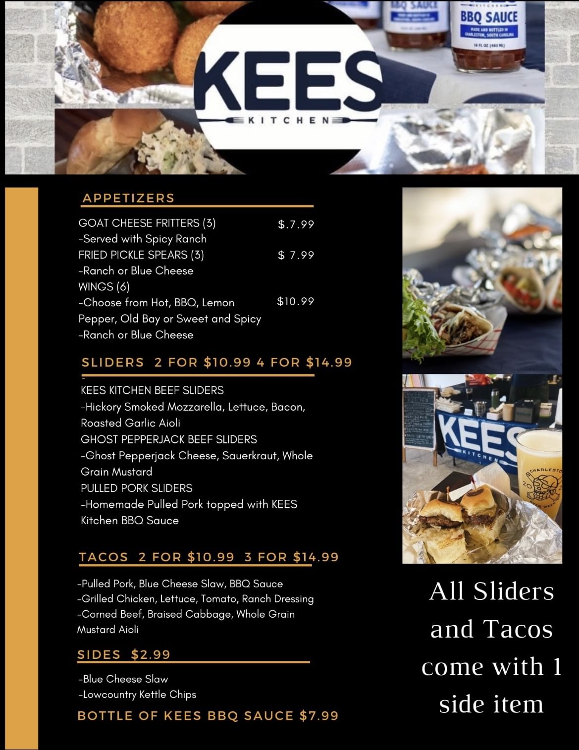 Menu | Kees Kitchen